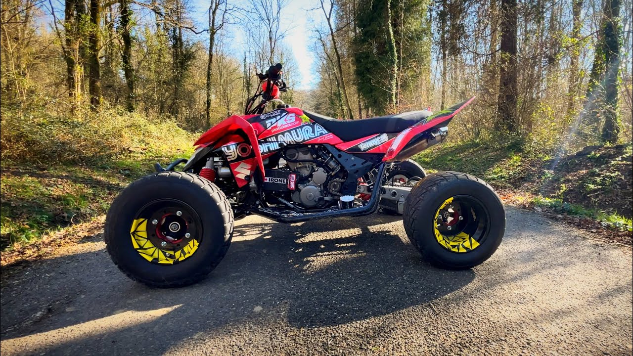 DU VRAI SUPERQUADER EN LTR 450 !! - YouTube