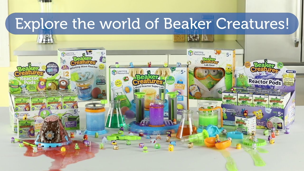 Learning Resources Beaker Creatures Bubbling Volcano - YouTube