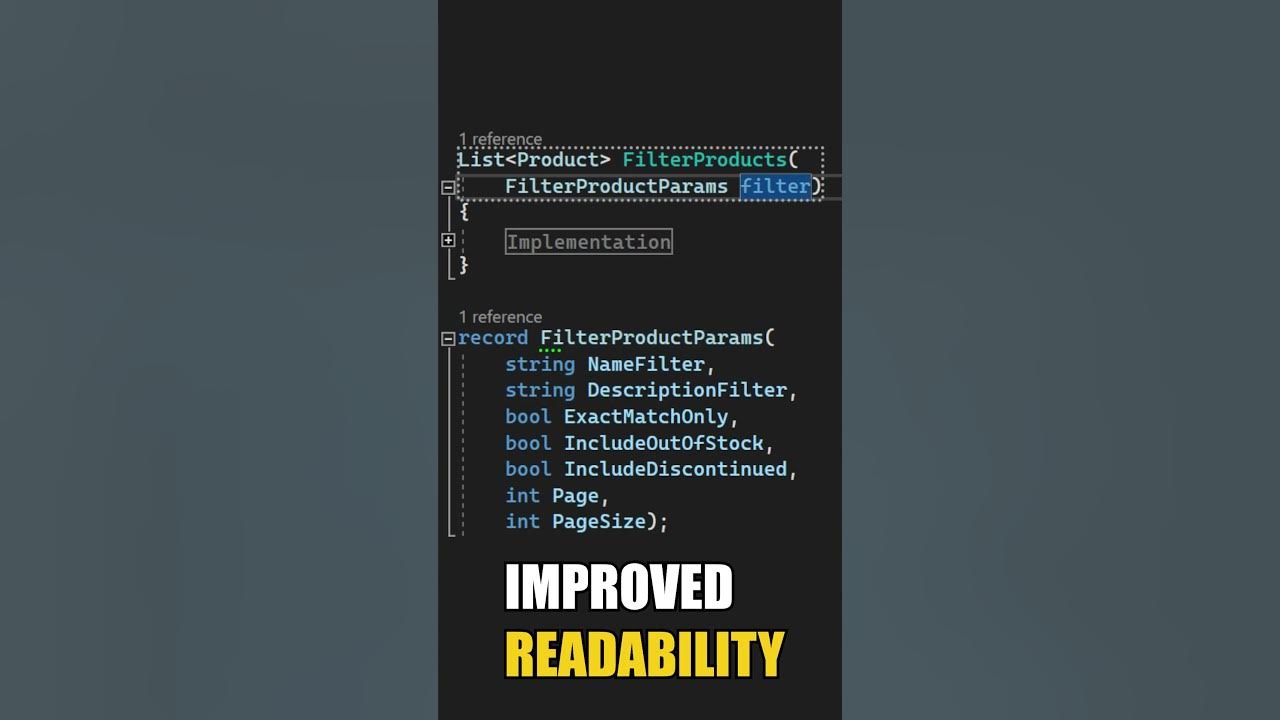 Code Smell: Long Parameters List & How To Fix It #shorts - YouTube