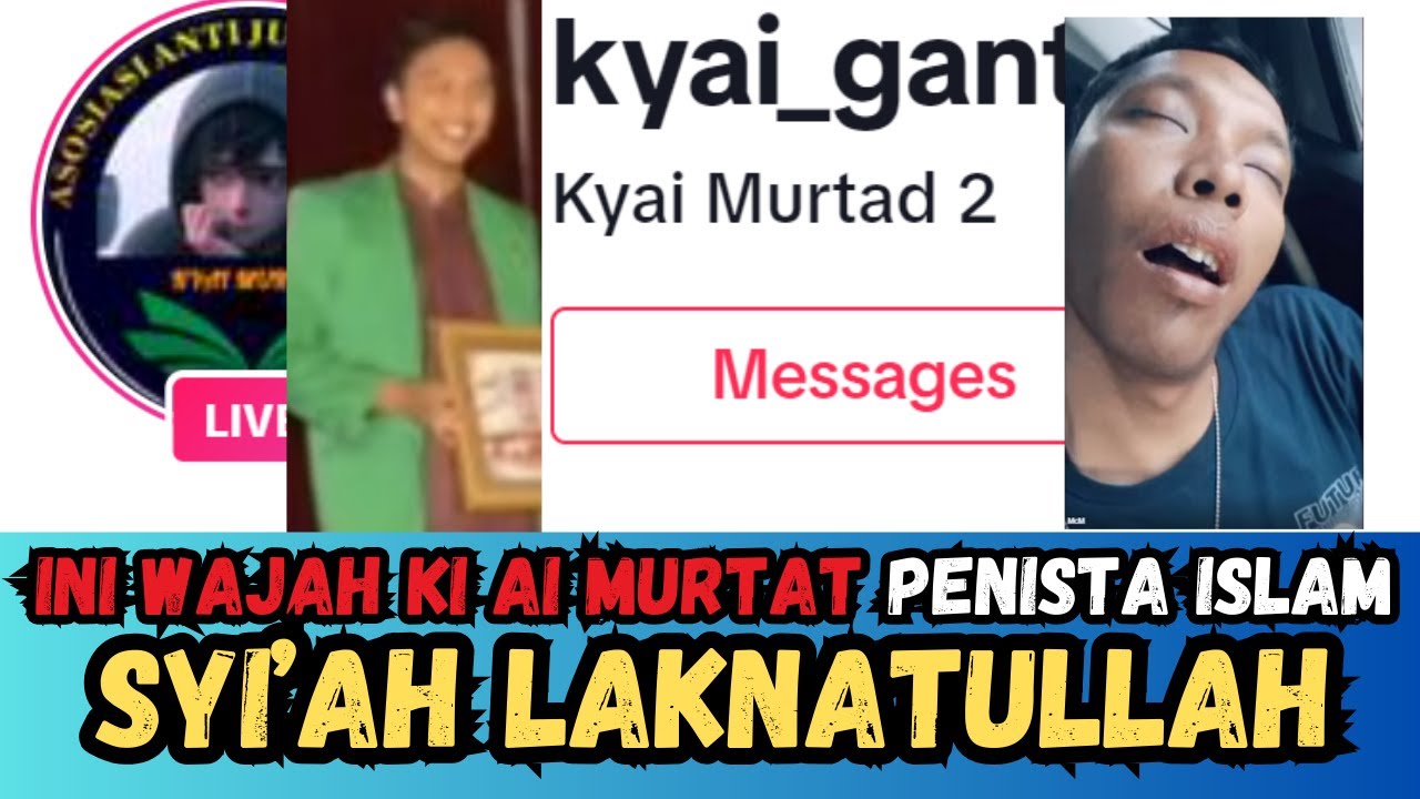 INI DIA WAJAH KIYAI MURTAT SYI'AH LAKNATULLAH YANG MENGHUJAT ISLAM ...