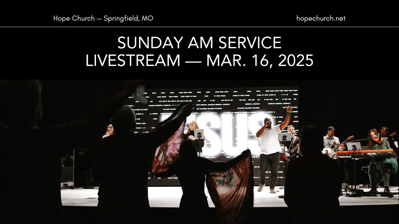 Hope Church Live | Sunday Service - YouTube