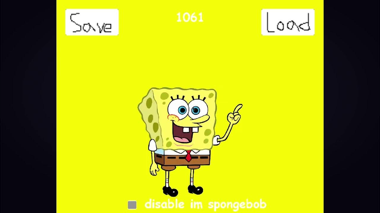 im spongebob clicker - YouTube