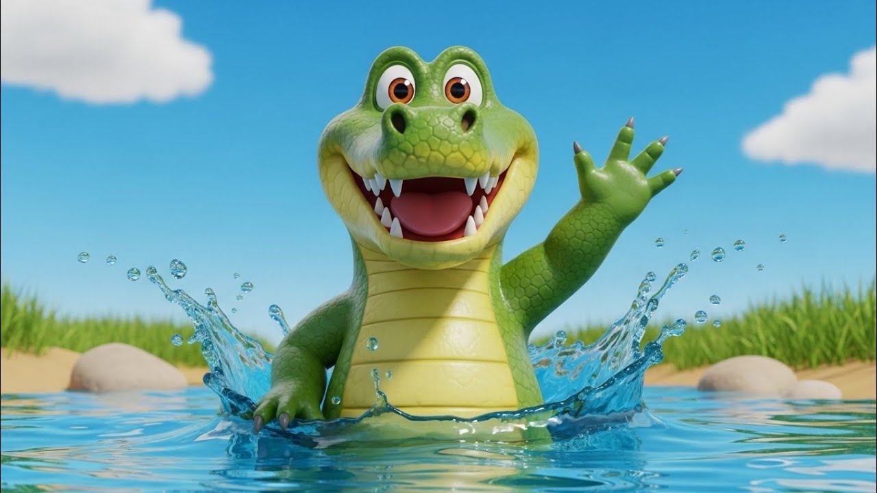 The Crocodile Song | River Animal Songs for KidsThat Amazing Crocodile ...