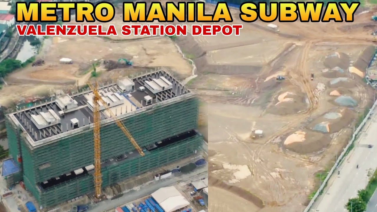 METRO MANILA SUBWAY VALENZUELA STATION DEPOT UPDATE 09/12/2024 - YouTube