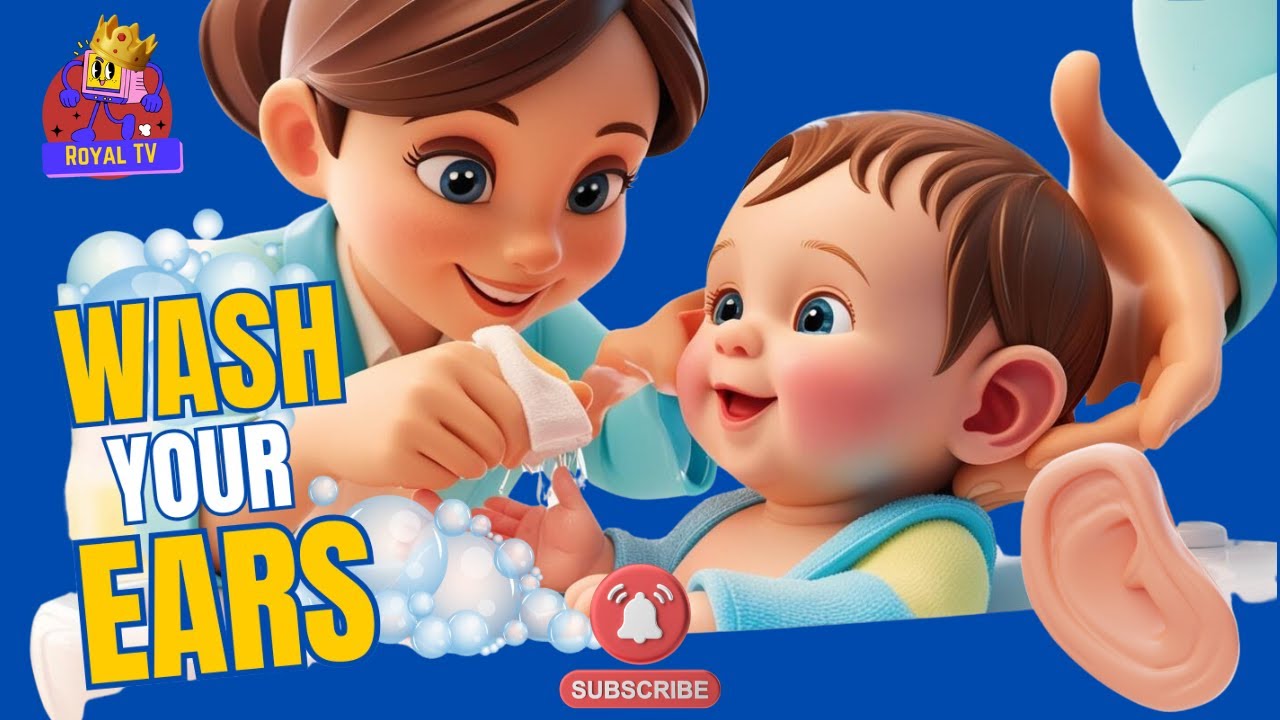 Wash Your Ears ~ A Fun Toddler Song #toddlerlearning #howto #hygiene ...