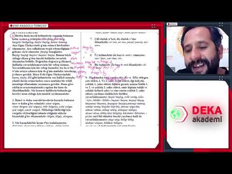 059 - Edebiyat ÖABT - Eski Türk Dili ve Yeni Türk Dili - Eski Anadolu Türkçesi - Kadir Kısa