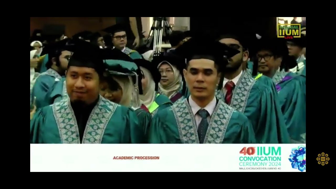 40TH IIUM CONVOCATION OPENING SELAWAT - YouTube