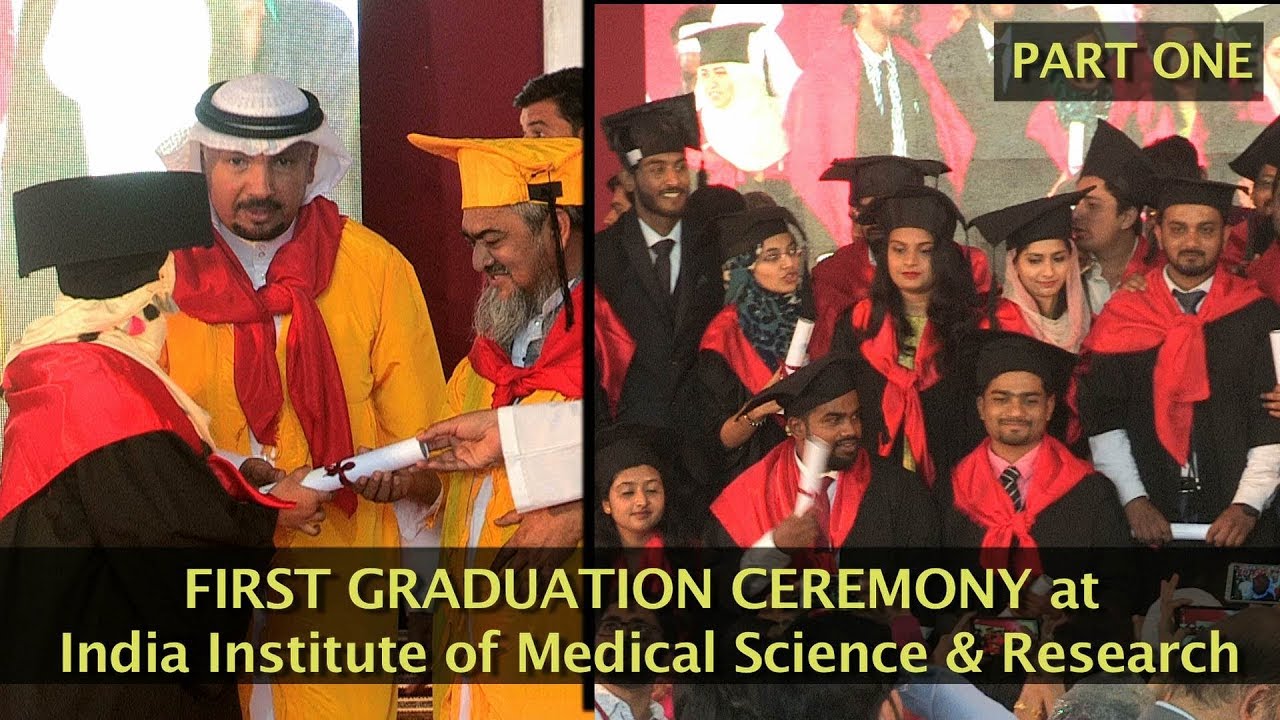 First MBBS Graduation Ceremony at IIMS&R Badnapur PART ONE - YouTube