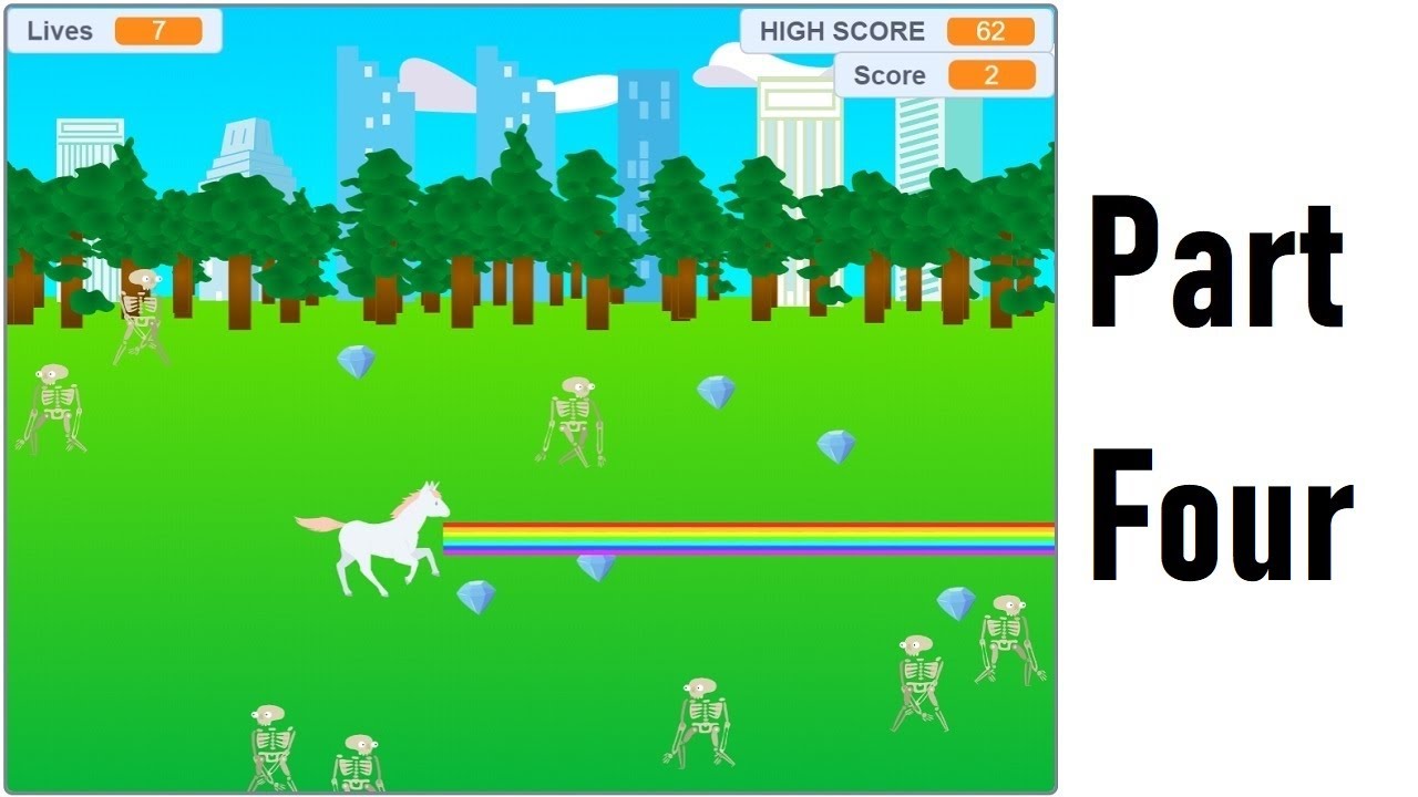 Make a "Run and Gun" Game in SCRATCH (Part 4: Scrolling Backgrounds ...