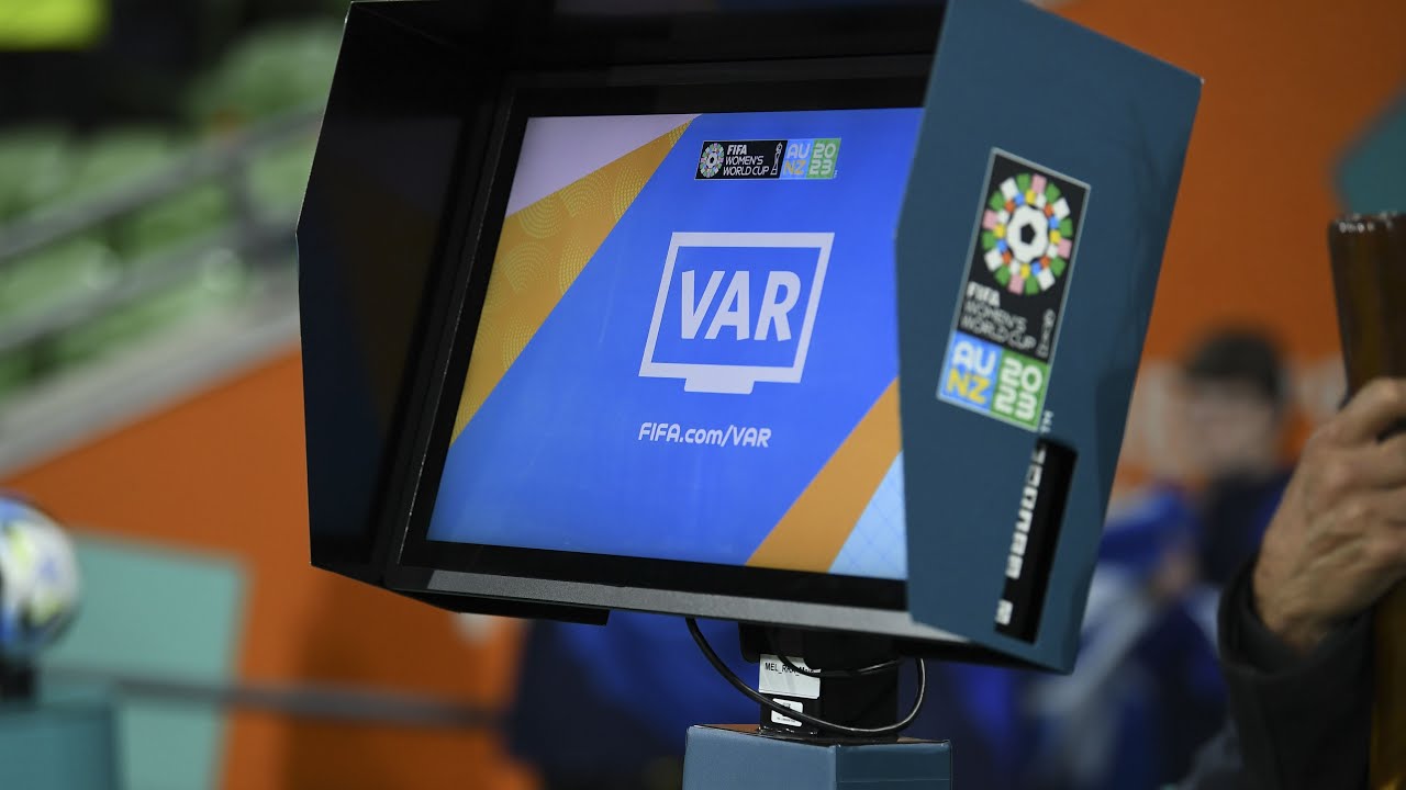 VAR checking goal 😱⚽️ - YouTube