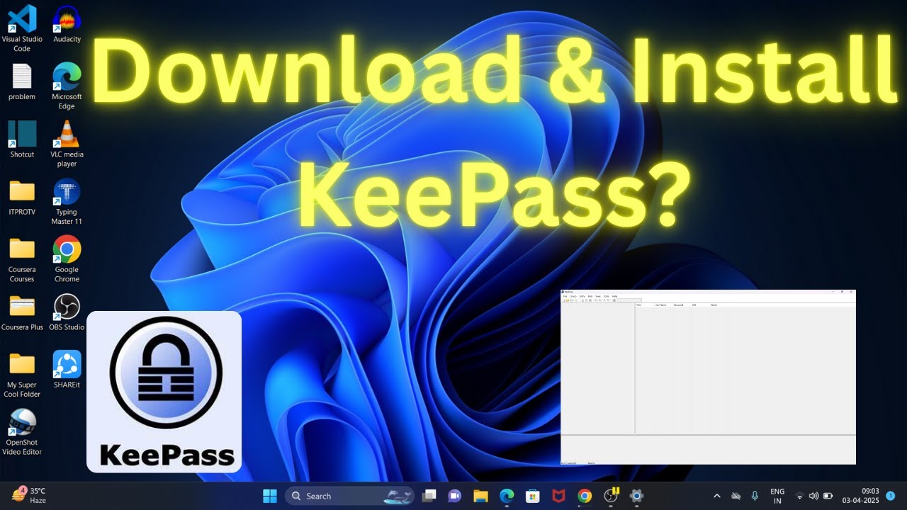 How to Download & Install KeePass in Windows 11? - YouTube