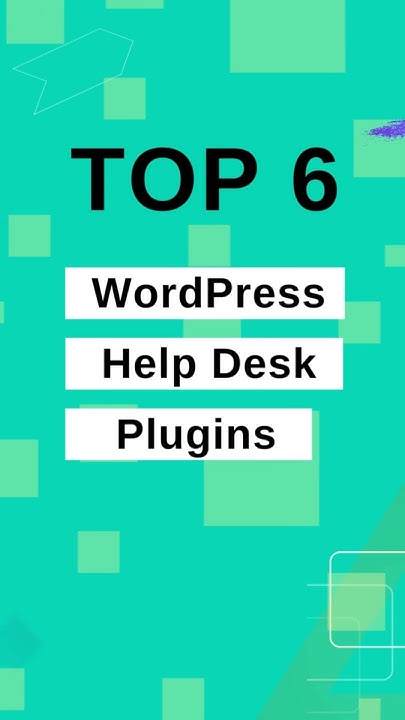 Top 6 WordPress Help Desk Plugins #wordpressplugins #wordpress #htmllib - YouTube