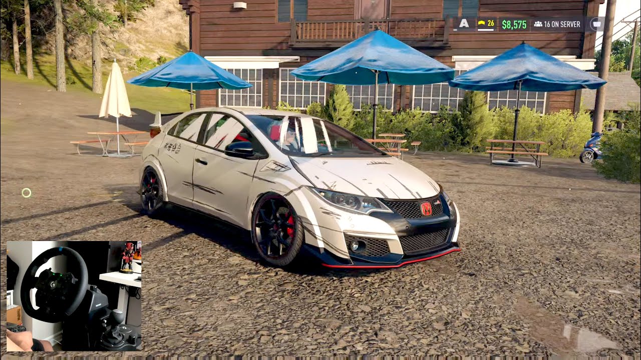 NFS Unbound | Honda Civic Type-R 2015 | Logitech G923 gameplay - YouTube