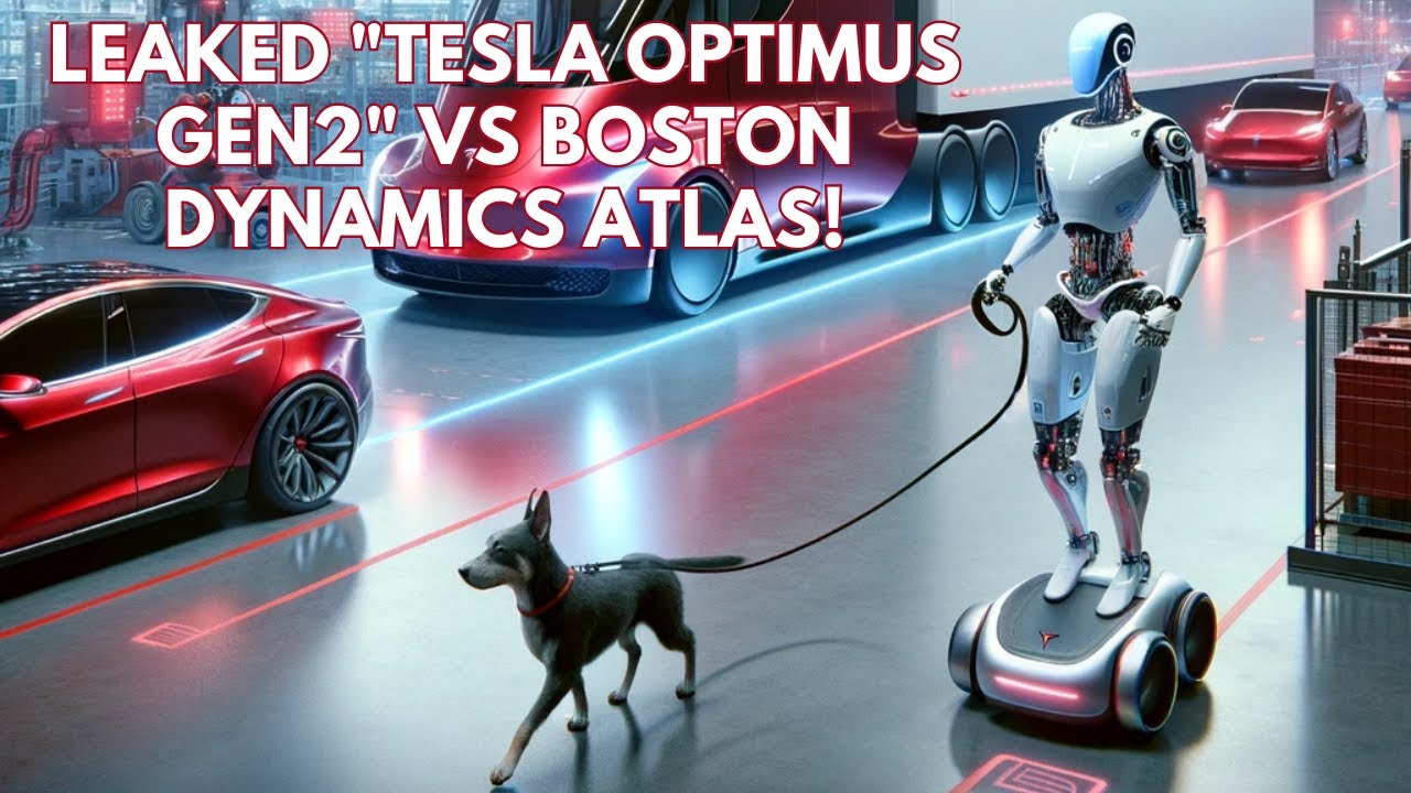 LEAKED: Tesla Optimus Gen2 vs. Boston Dynamics Atlas! - YouTube