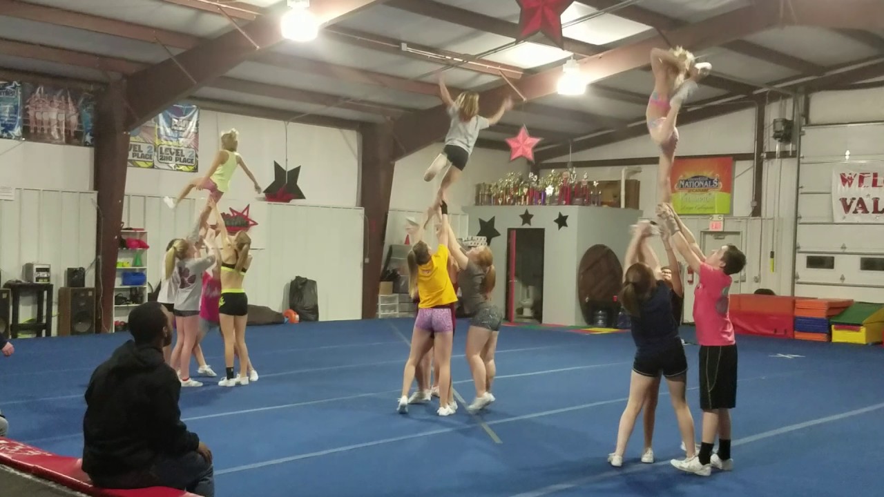 2017-02-17 VEA Cheer Juniors Practice - YouTube