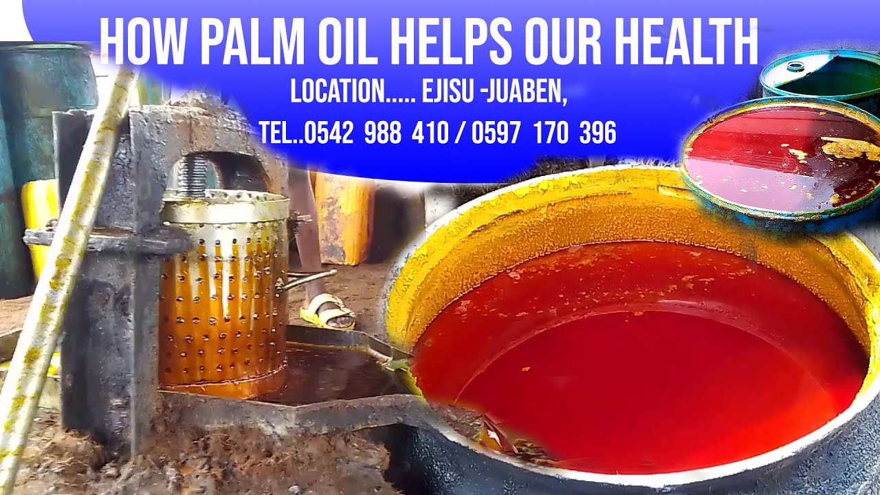 HOW TO MAKE PALM OIL - YouTube