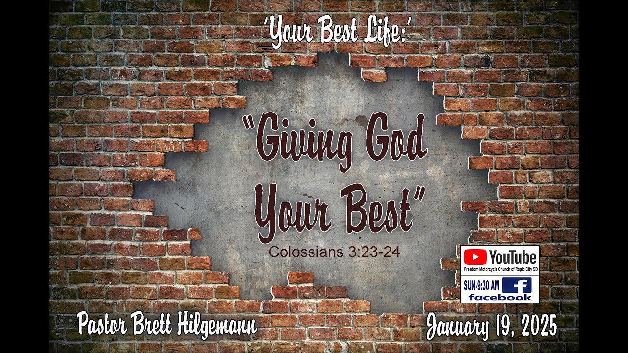 1 19 25 GIVING GOD YOUR BEST - YouTube