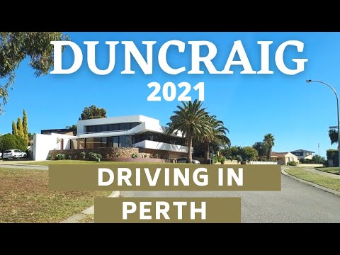 Driving in Perth - DUNCRAIG (Perth, Western Australia) - YouTube