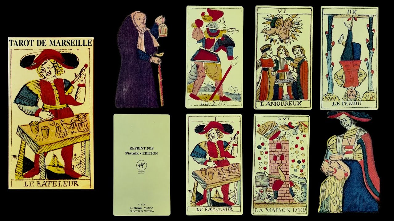 Tarot De Marseille Piatnik Walk Thru - YouTube