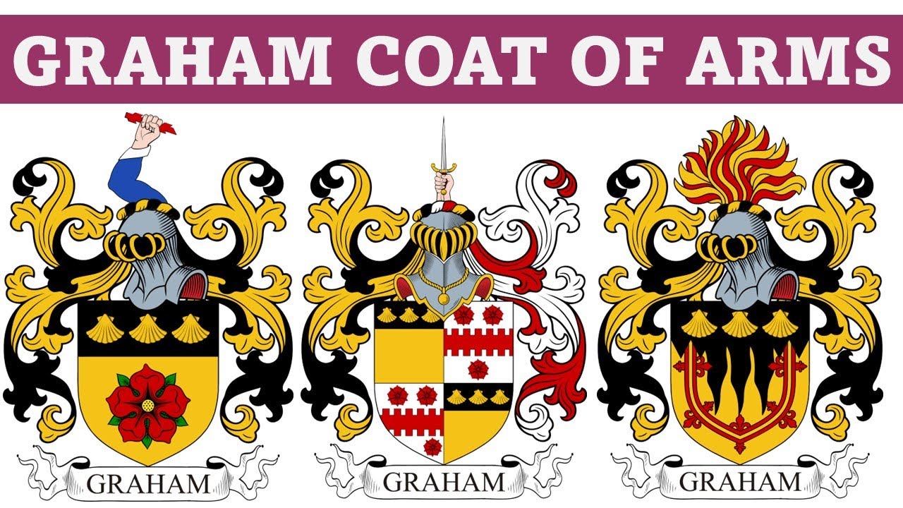 Graham Coat of Arms 2 of 2 & Family Crest - Symbols, Bearers, History ...