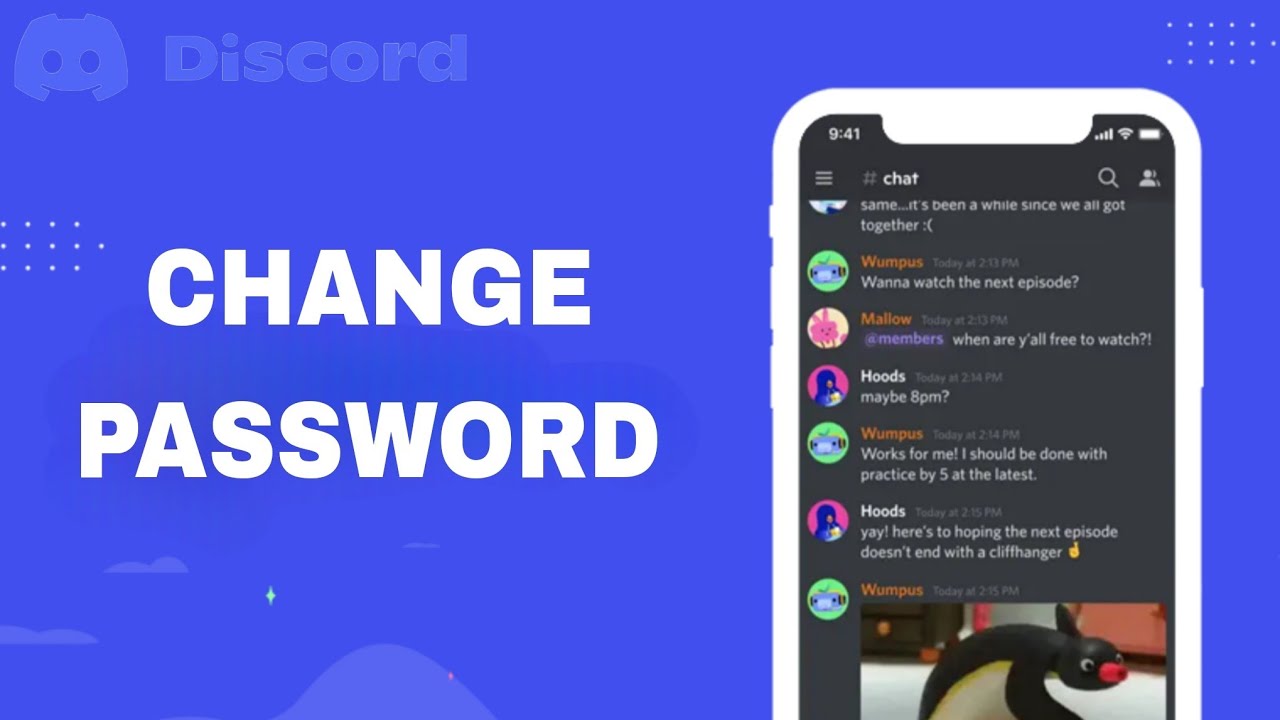 How To Change Password On Discord App - YouTube