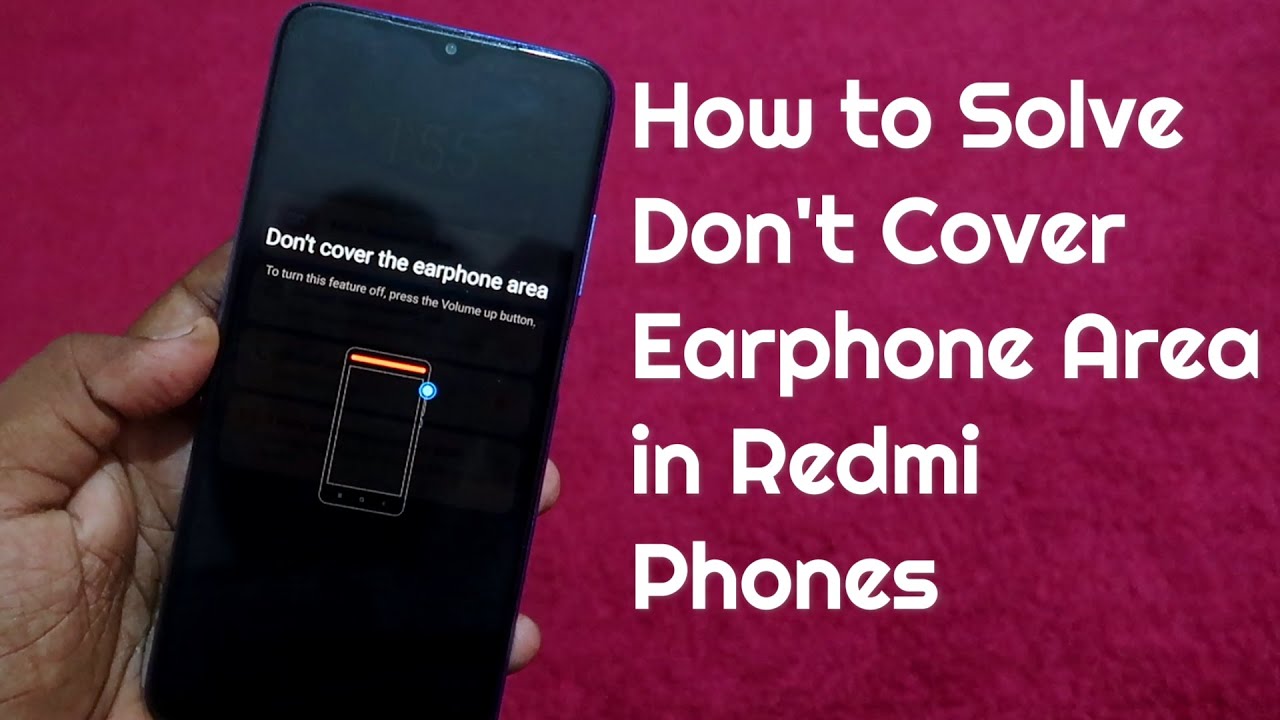 Don't cover the Earphone area problem? How to solve don't cover the ...