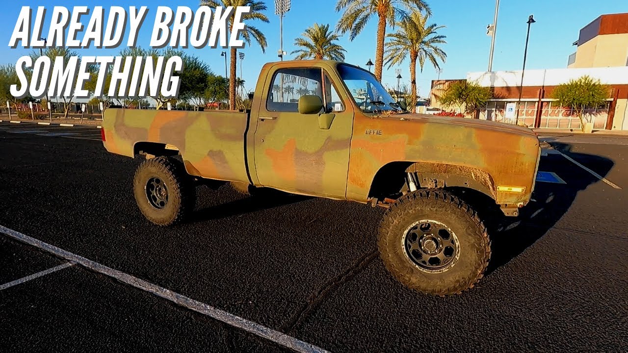 Driving My CUCV For The First Time In 3.5 YEARS! - YouTube