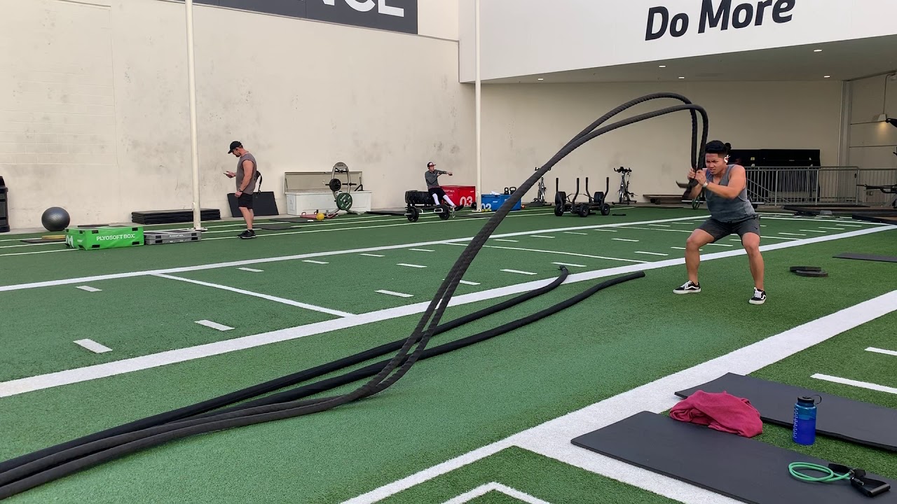 Battle Ropes - Slams - YouTube
