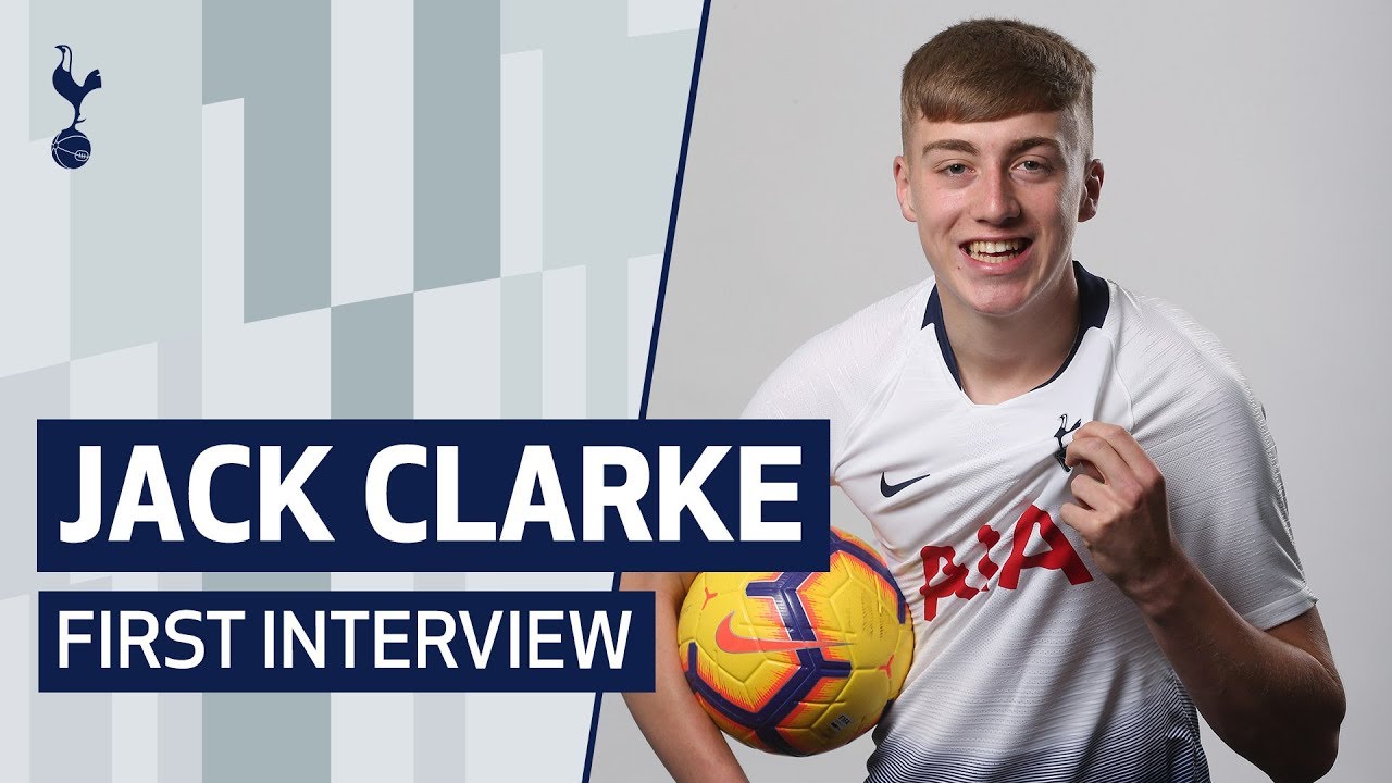 JACK CLARKE'S FIRST SPURS INTERVIEW | #WelcomeJack - YouTube