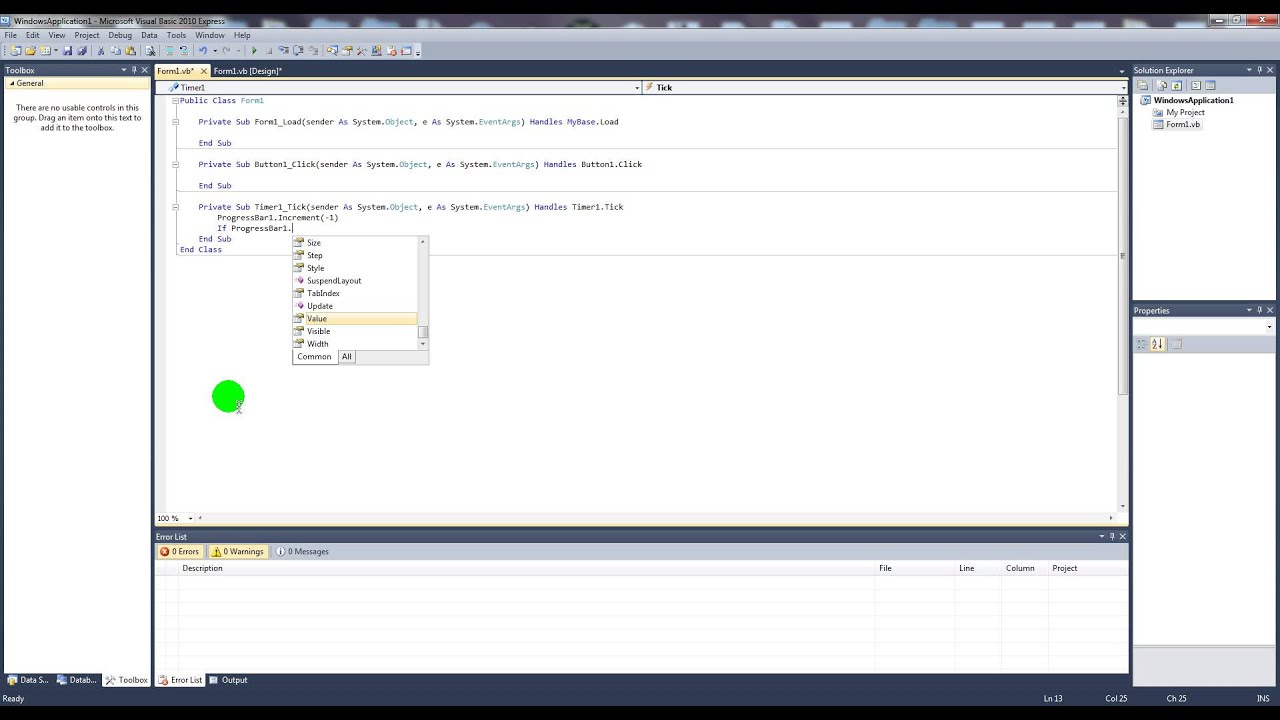 Learn 2 Type vb 2010 - YouTube