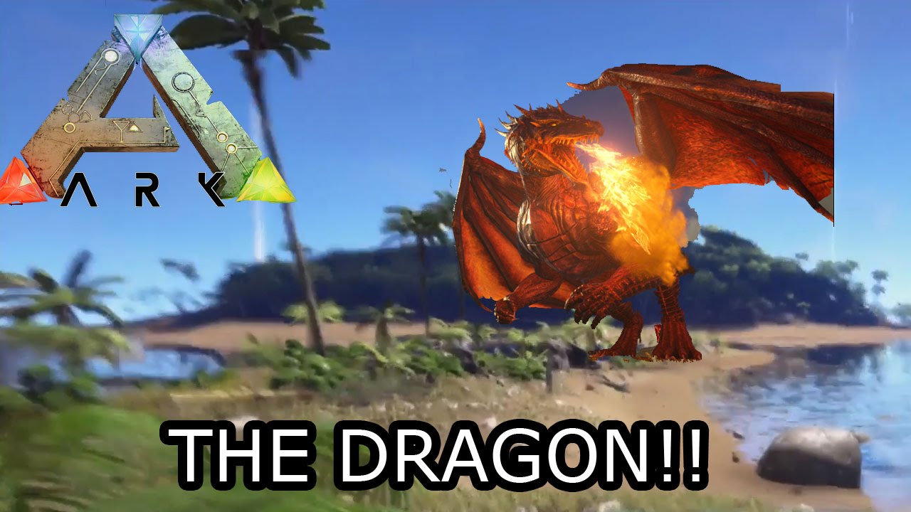 ARK: SURVIVAL EVOLVED - THE DRAGON IS HERE! - ARENA'S! - YouTube