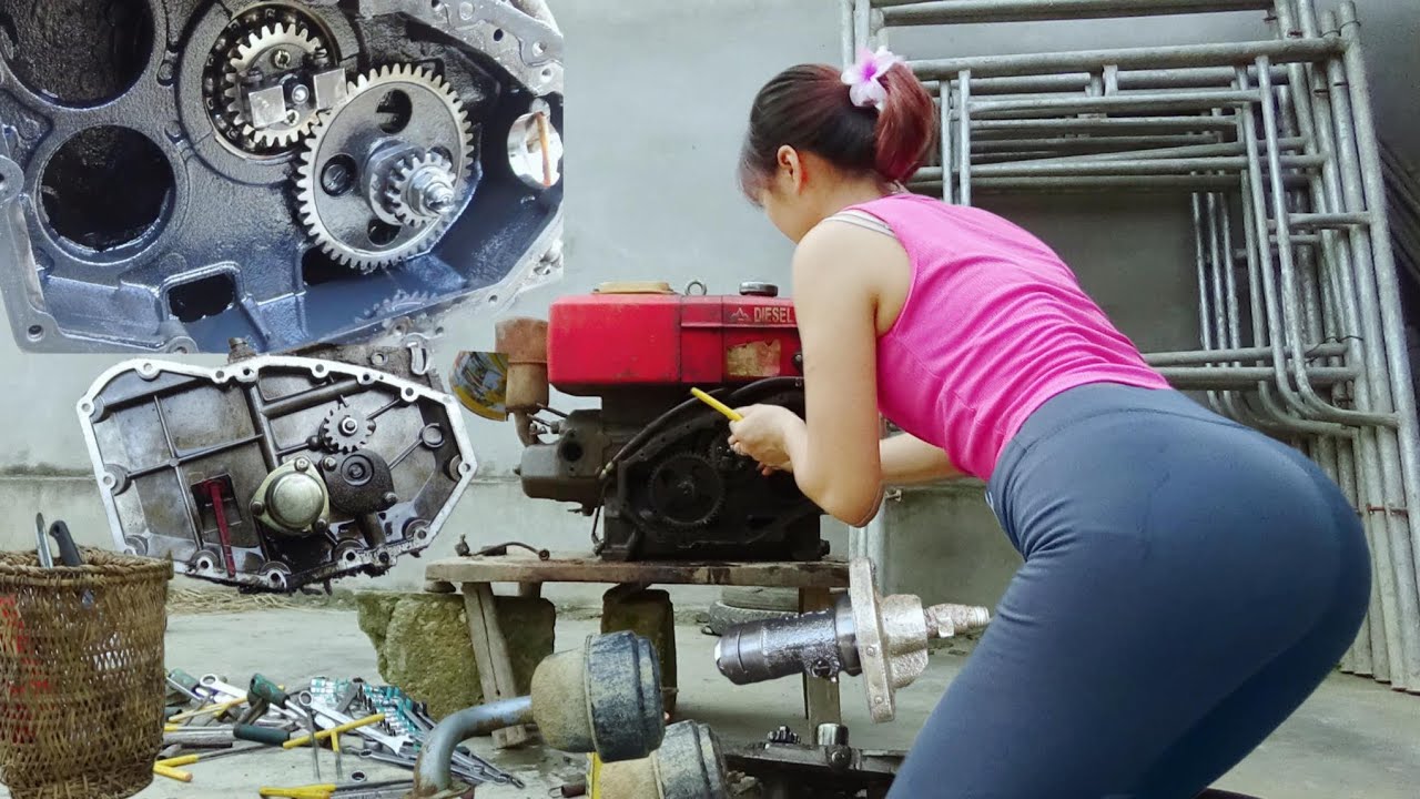 Repairing a severely damaged electronic rice cooker, a genius at ...