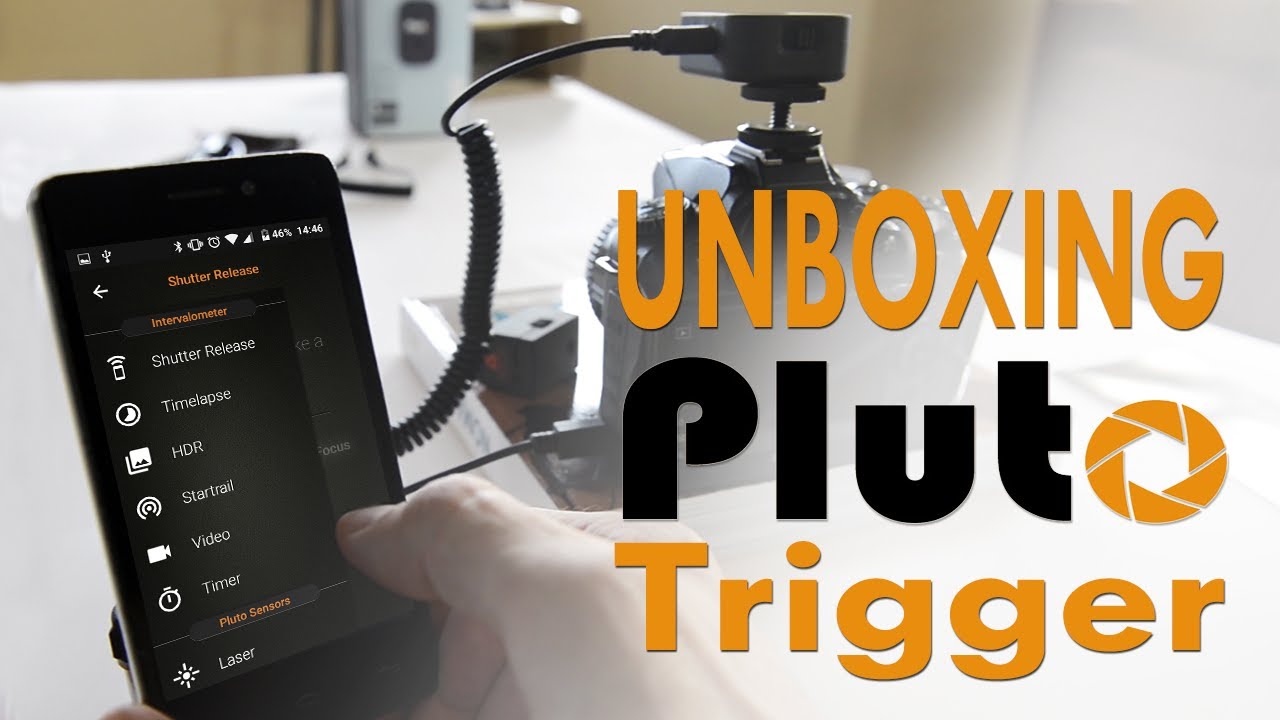 Unboxing Pluto Trigger: Disparador Inalámbrico + Laser + Timelapse ...