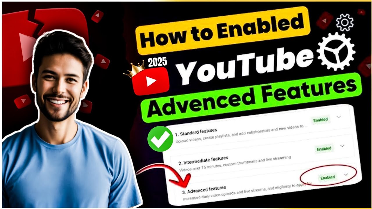 Pending Youtube Advanced Features | Enable Youtube Advanced Features ...