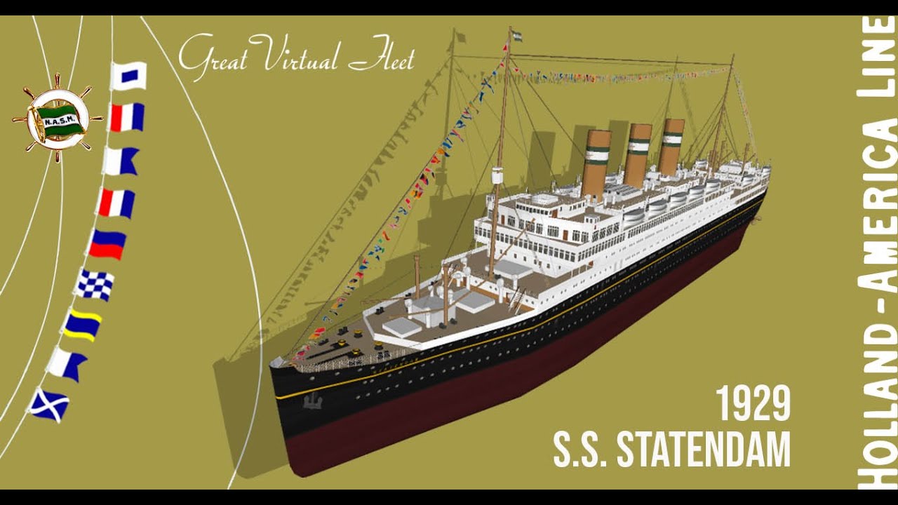 S.S. Statendam 1929 dancing at sea - YouTube