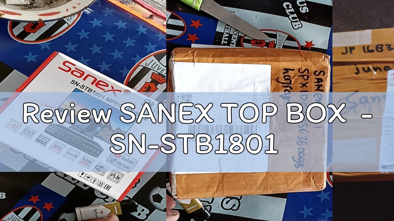 Review SANEX TOP BOX - SN-STB1801 - YouTube