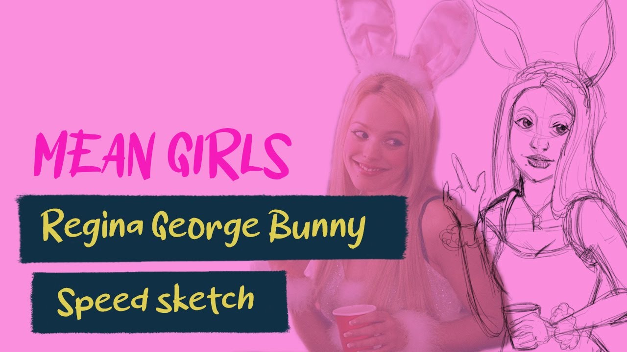 Regina George "Mean Girls" Bunny Speed Sketch | iPad | Fresco [Part 1 ...