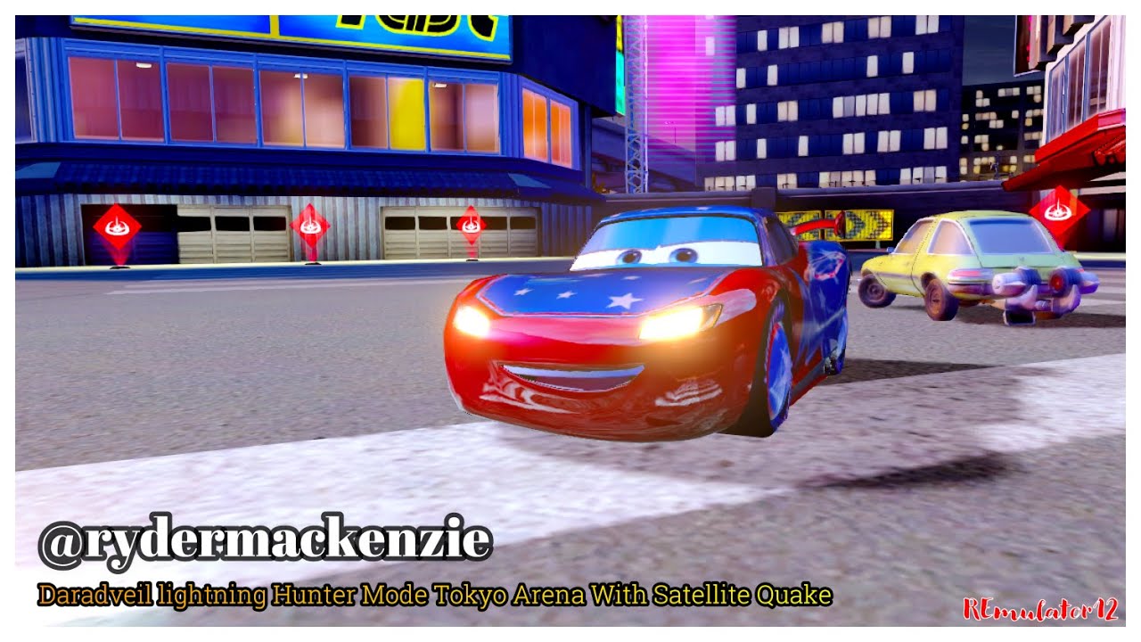 Cars 2 The Video Game | Daredevil Lightning - Hunter mode (Satellite ...