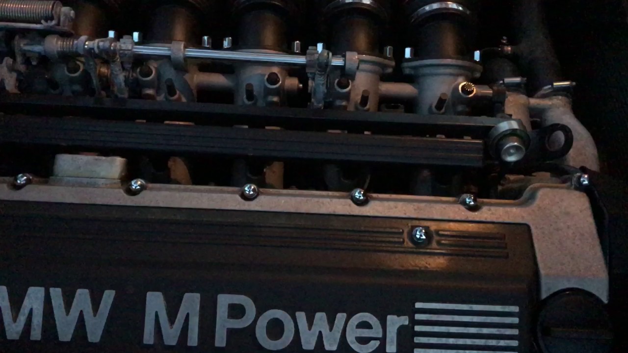 E34M5 purring engine - YouTube