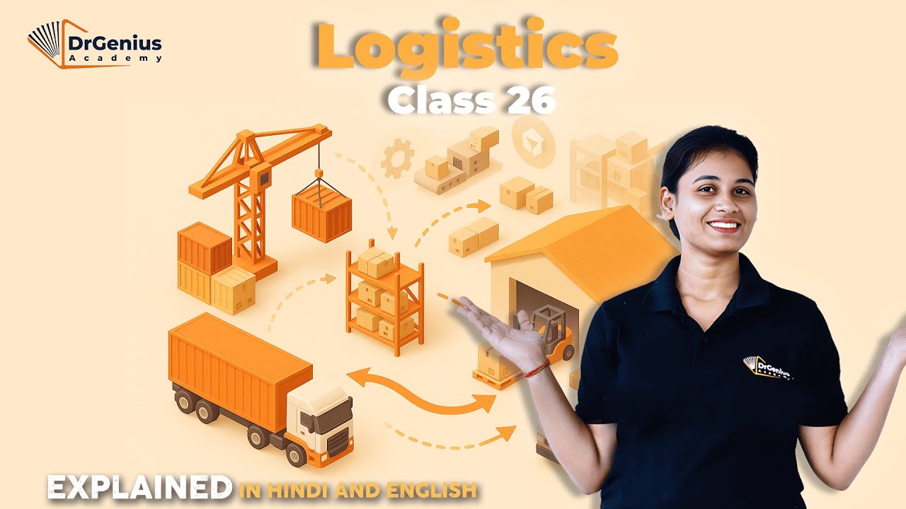 Class - 26 | Logistics | Jasmine Saini | Current affairs - YouTube