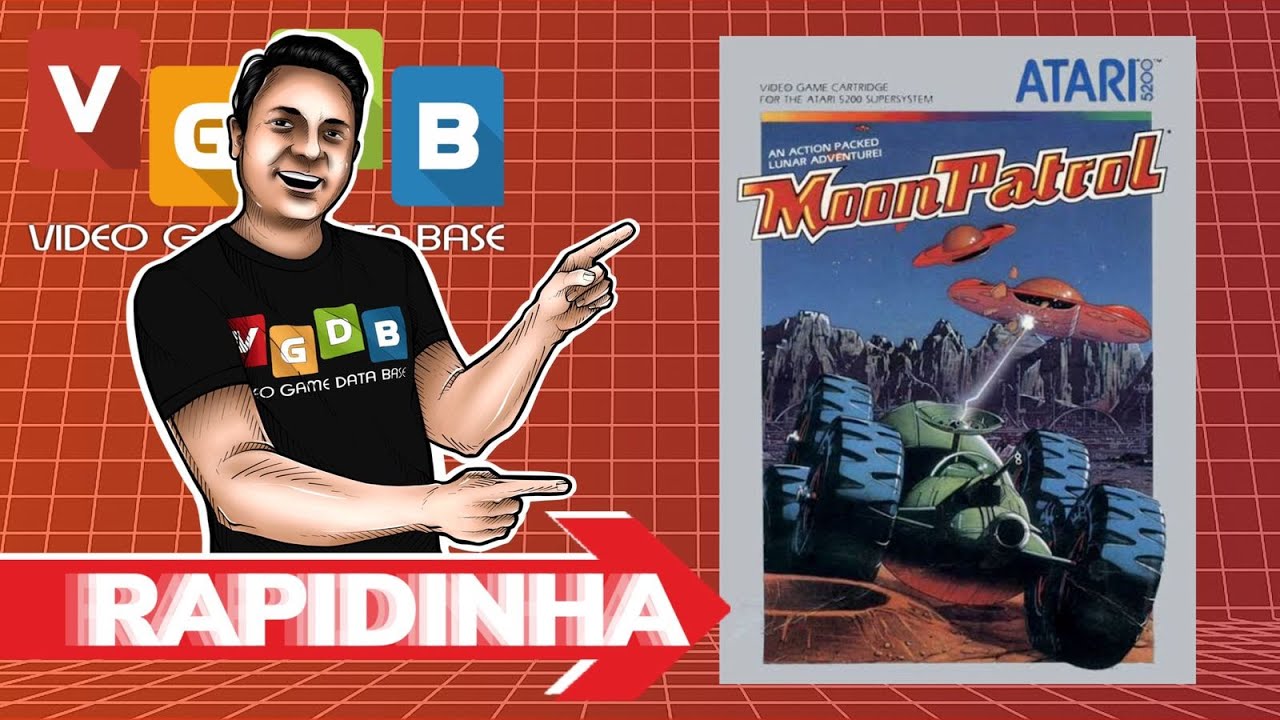 Moon Patrol - Atari 5200 - Mini Análise - YouTube