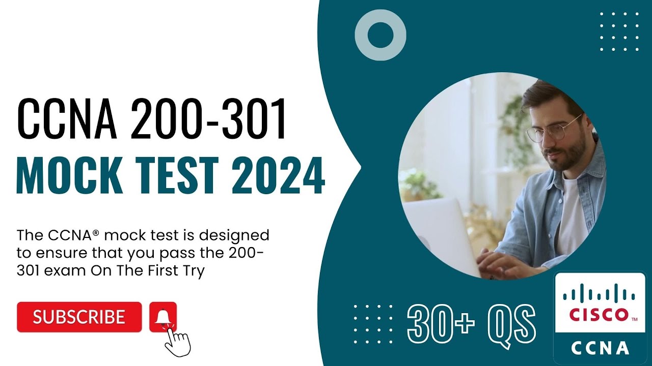 2024 CCNA 200-301 Exam Practice Tests | Exam Questions - YouTube
