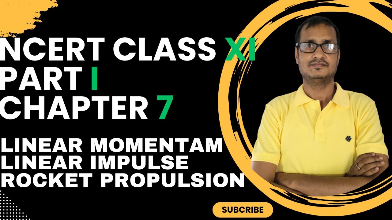 LINEAR MOMENTAM ||LINEAR IMPULSE | ROCKET PROPULSION|| 11th||JEE|NEET| - YouTube