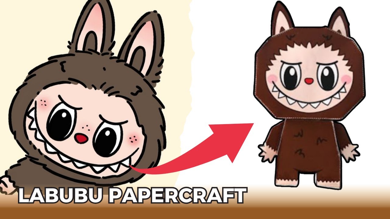 Papercraft Labubu 3D: Epic Creations You Have to Try! Design by Popgami ...