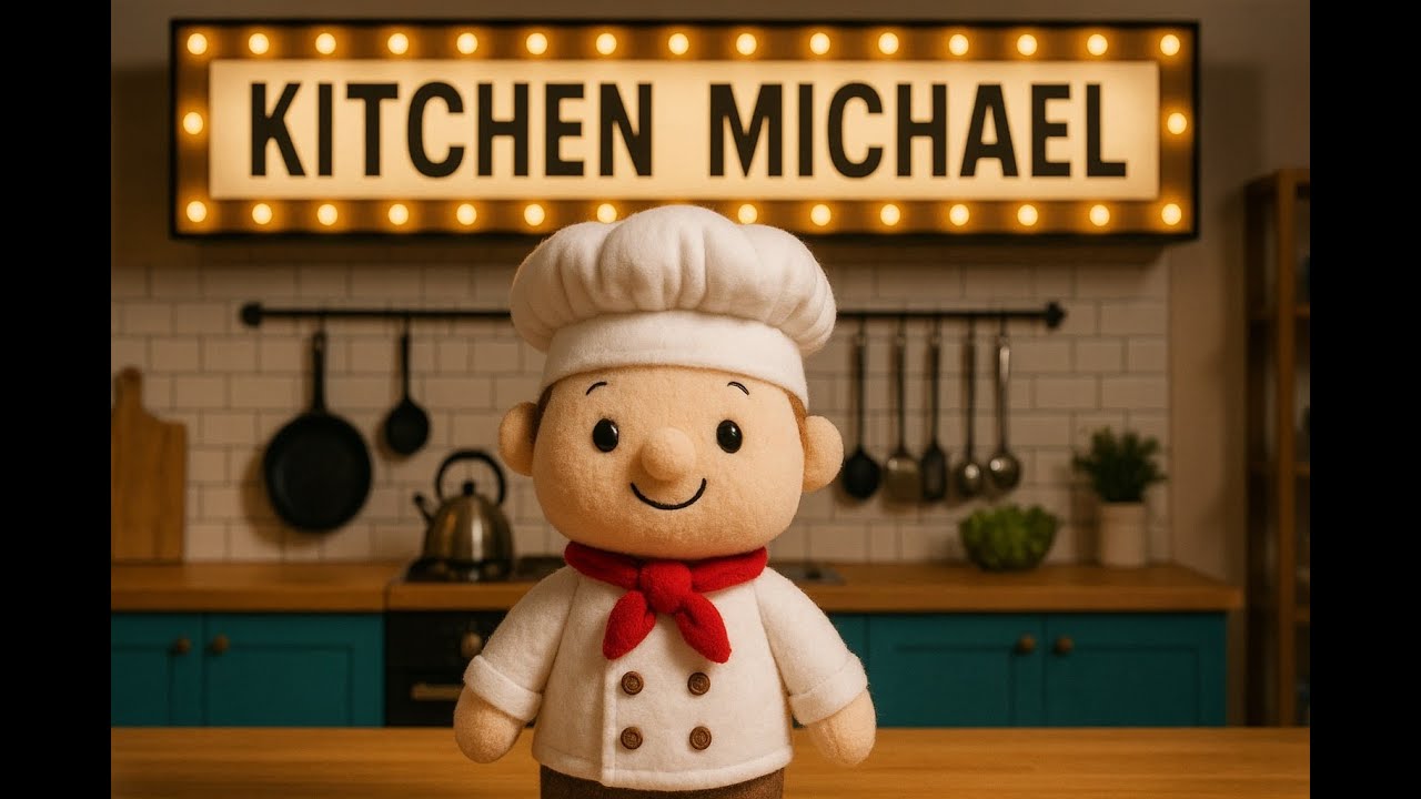 KITCHEN MICHAEL | The Cutest Chef Pop Punk Anthem! - YouTube