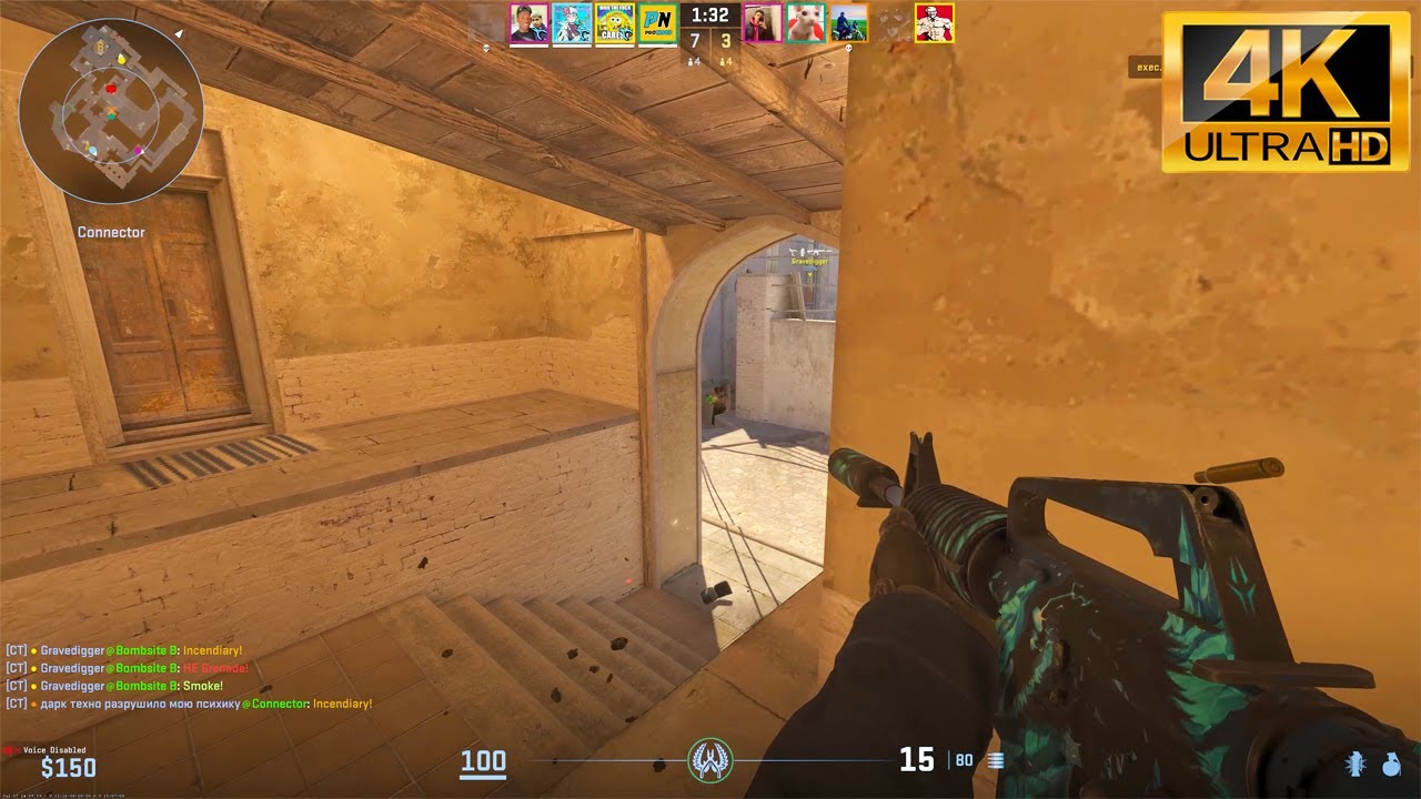 Counter Strike 2 Premier Gameplay 4K (No Commentary) - YouTube