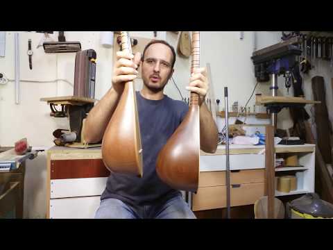 Yekpare Saplı (through neck) Kopuz ve Oğur sazı üstüne