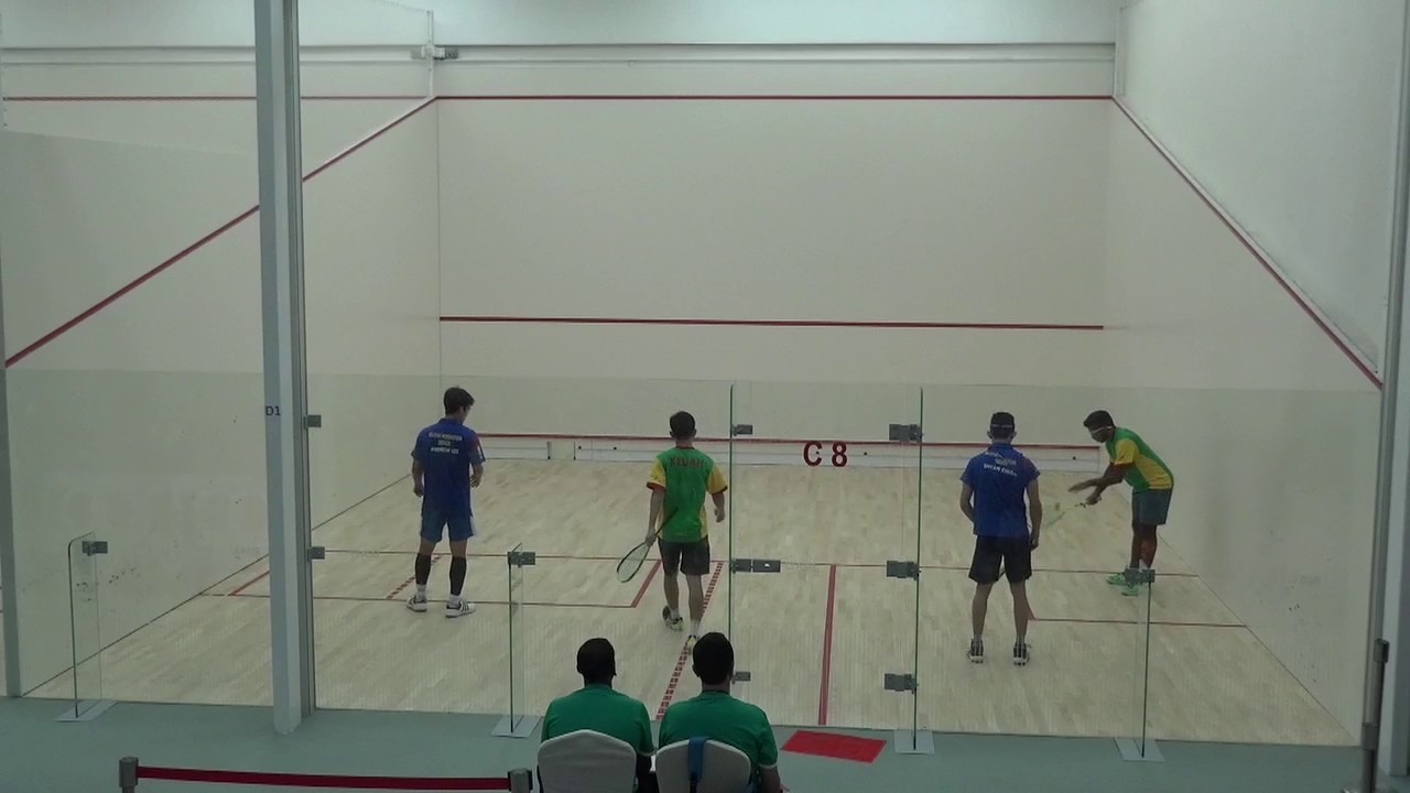 INDIVIDUAL SQUASH MEN DOUBLE SEMIFINAL - SUKMA 2016 - YouTube