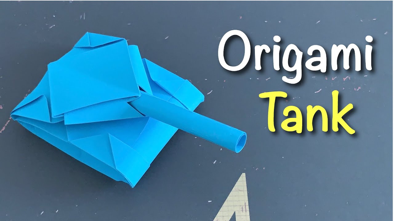 How To Fold Origami Tank Origami Tank | How To Fold A Paper Tank In