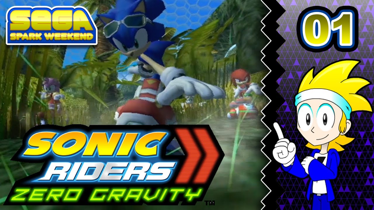 Sonic Riders: Zero Gravity - 1 - Wii Ride Again - Sega Spark Weekend ...